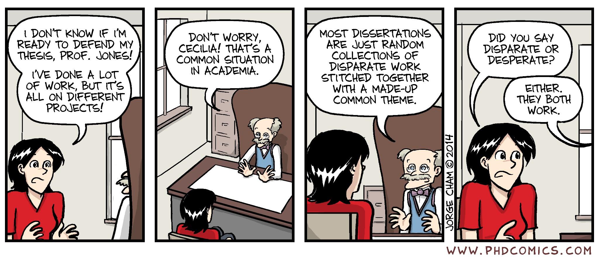 Thesis Statement Comic