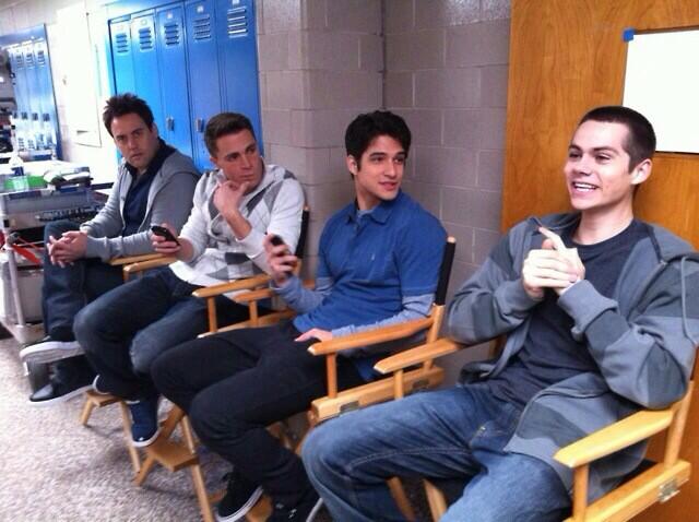 Colton Haynes And Dylan Obrien