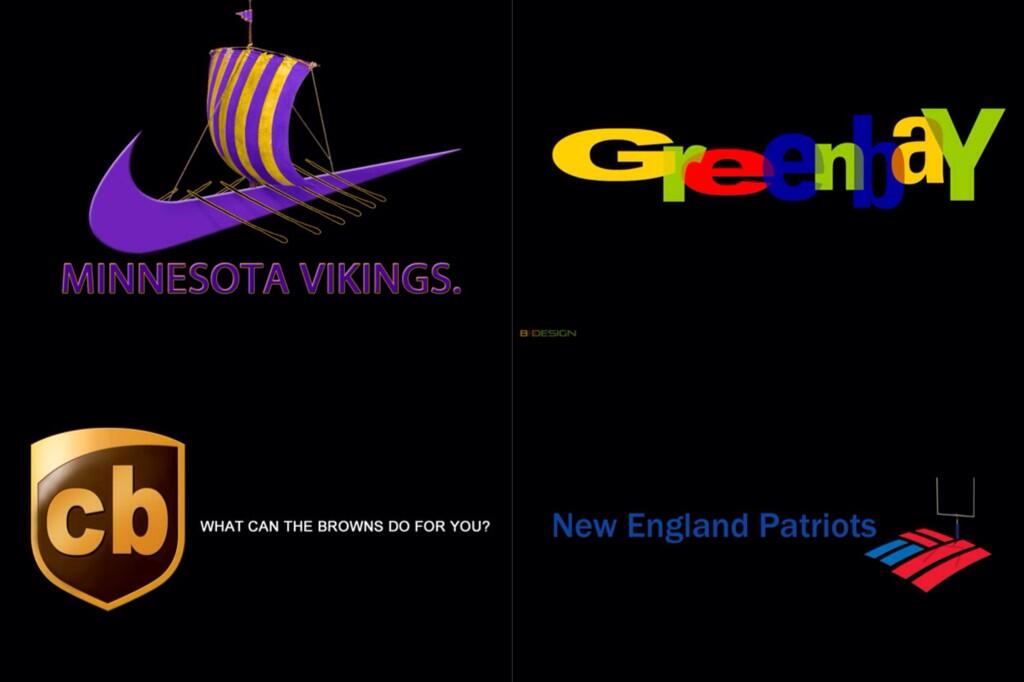 Nfl Logos Redone