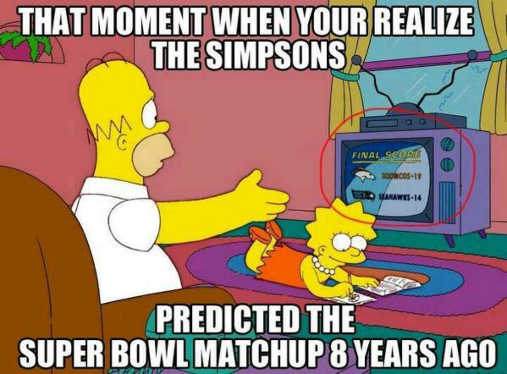 Simpsons Seahawks Memes Every NFL Team's Season Summarized By A