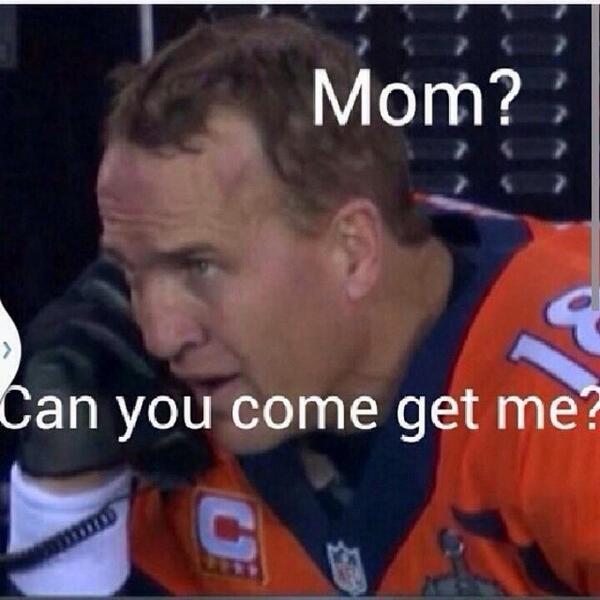 Peyton Manning Meme Mom