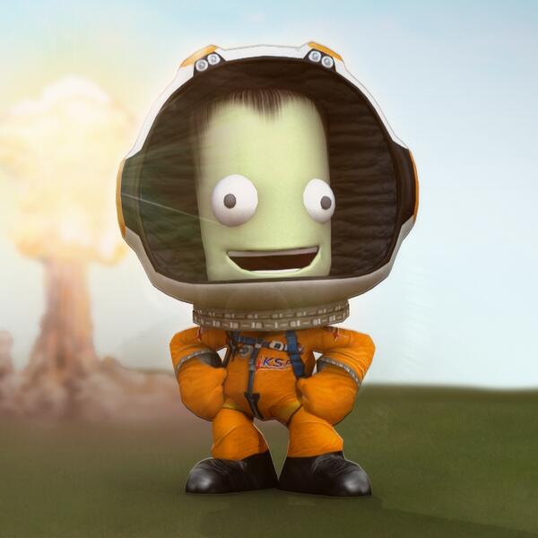 Kerbal In Space Suit