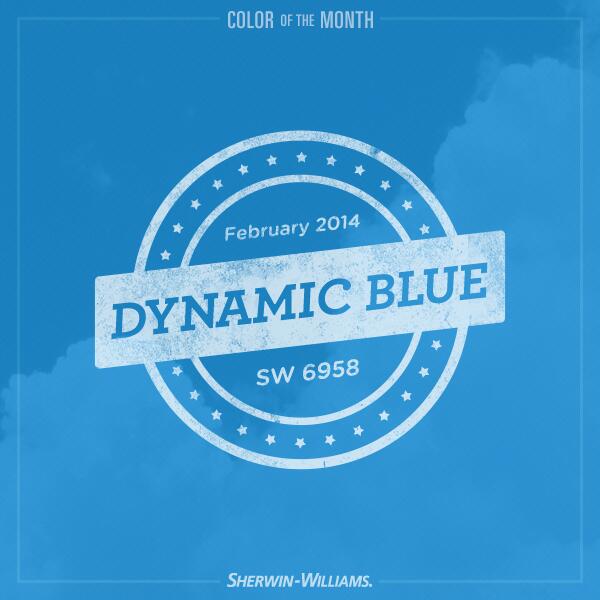 Sherwin Williams Dynamic Blue