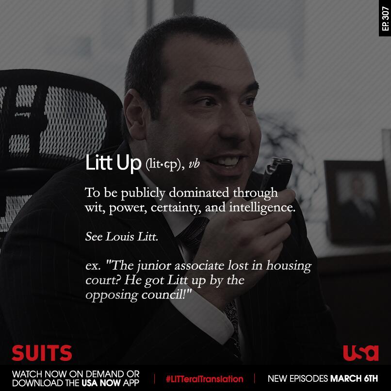 Louis Litt Litt Up