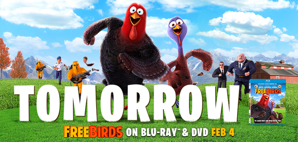 Free Birds Blu Ray