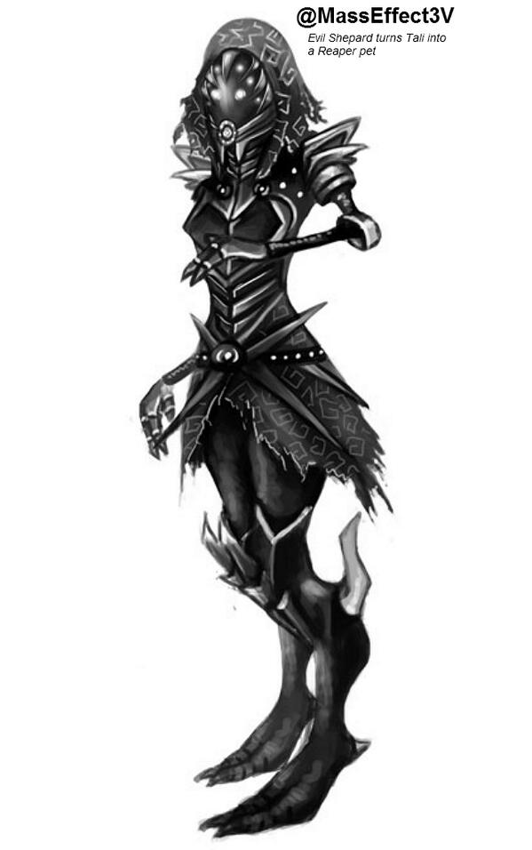 Mass Effect Reaper Drawing