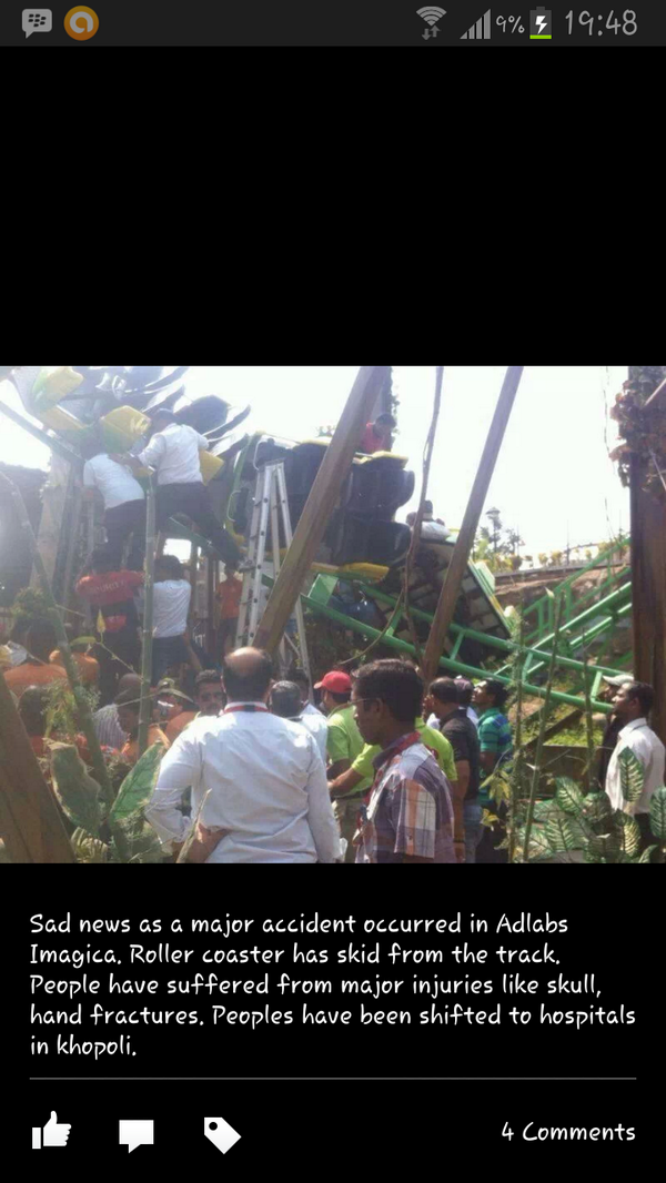 Imagica Rides Accident