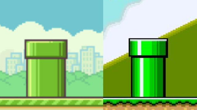 Flappy Bird Pipe Transparent