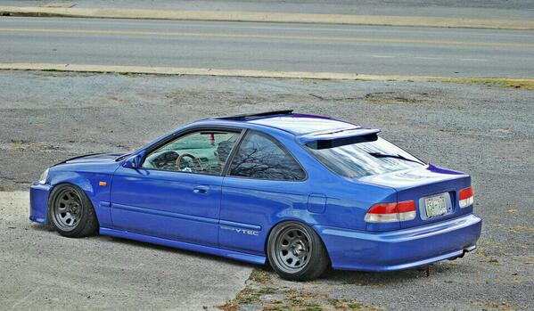 Stanced Em1 Sedan