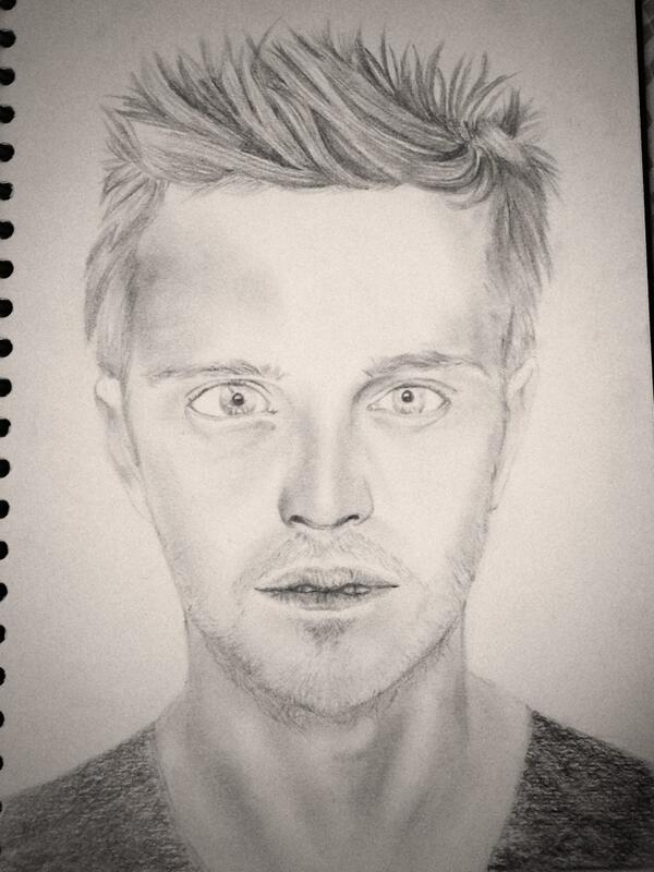 Recently started watching Breaking Bad and I decided I should draw ...