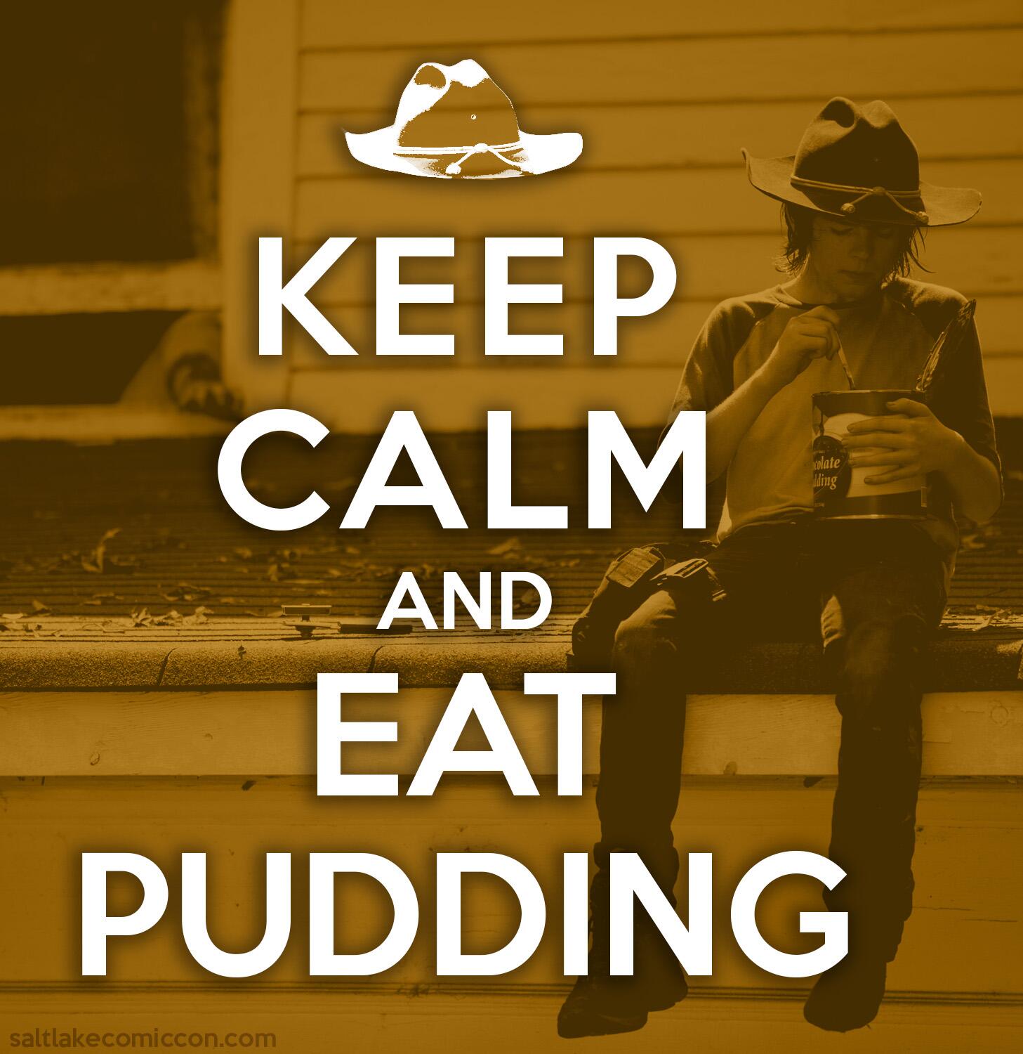 Walking Dead Meme Carl Pudding