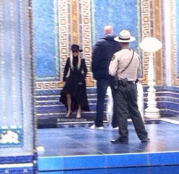 Hearst Castle Neptune Pool Lady Gaga