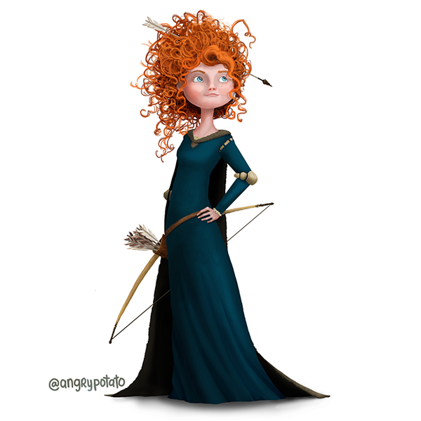 Merida by Michaela Clisson : r/ImaginaryDisney