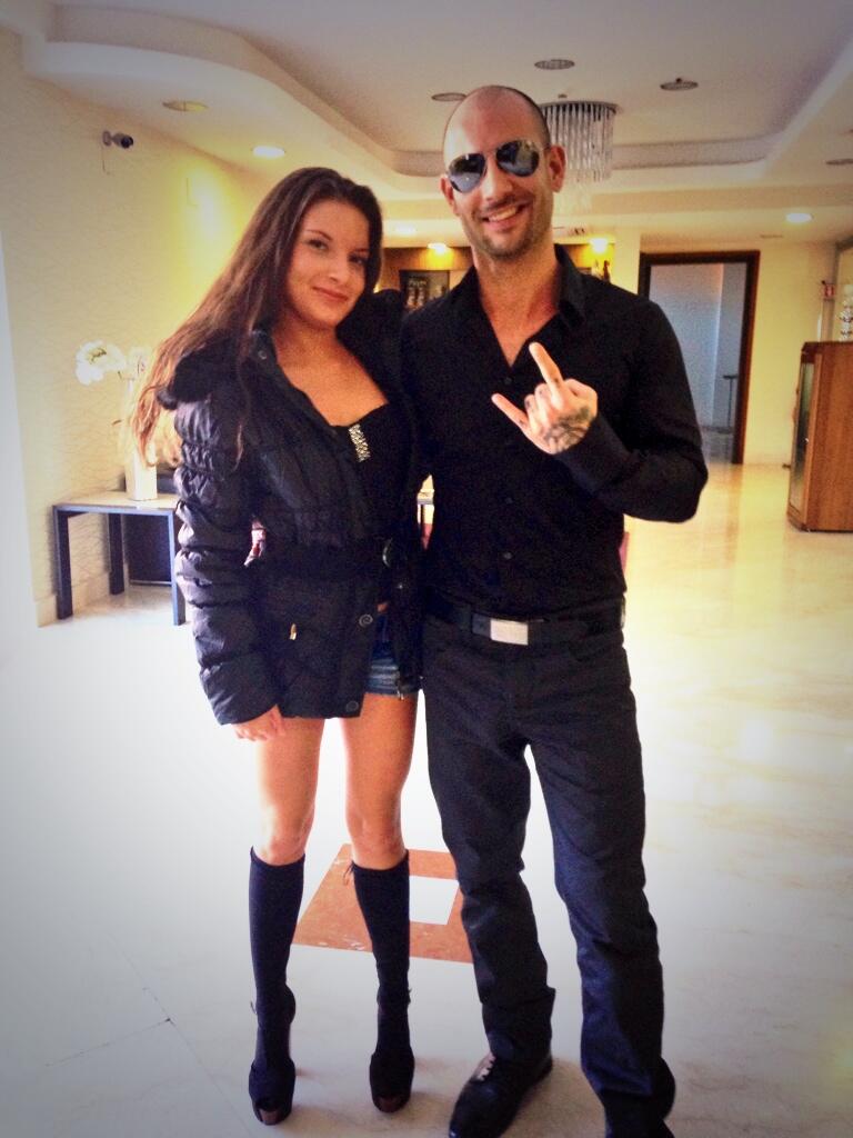 Tw Pornstars Mike Angelo Twitter On Set W Anita Bellini For Brazzers 132 Pm 13 Feb 2014