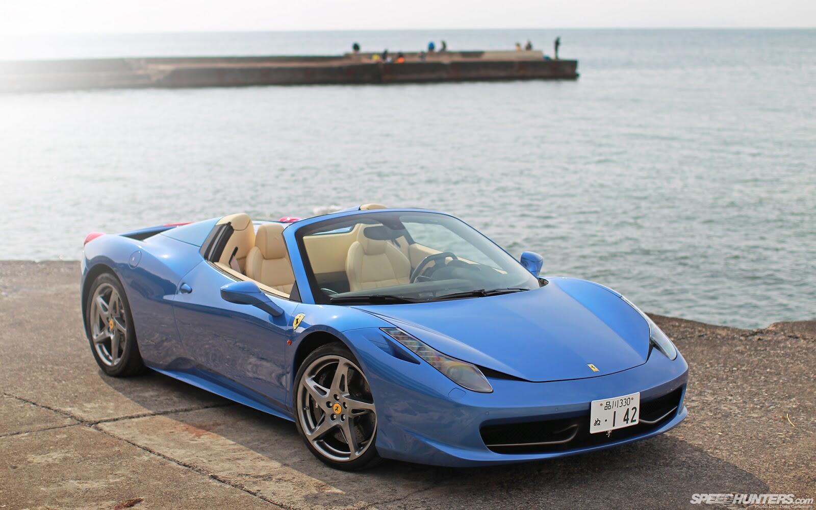 Ferrari 458 Blue