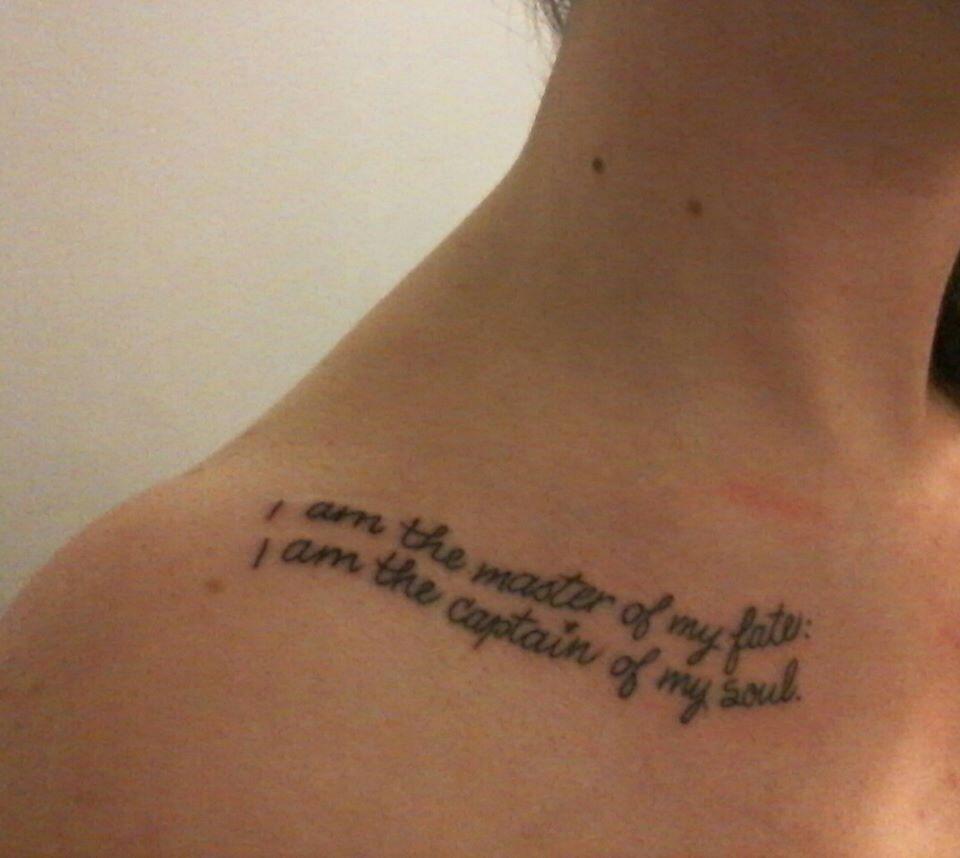 Invictus Poema Tattoos