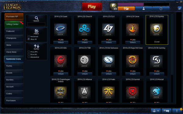 Team Dignitas on Twitter: "Support the Team Dignitas LoL squad and get our Summoner Icon in the ...