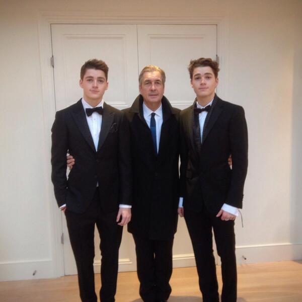 Jack And Finn Harries Family