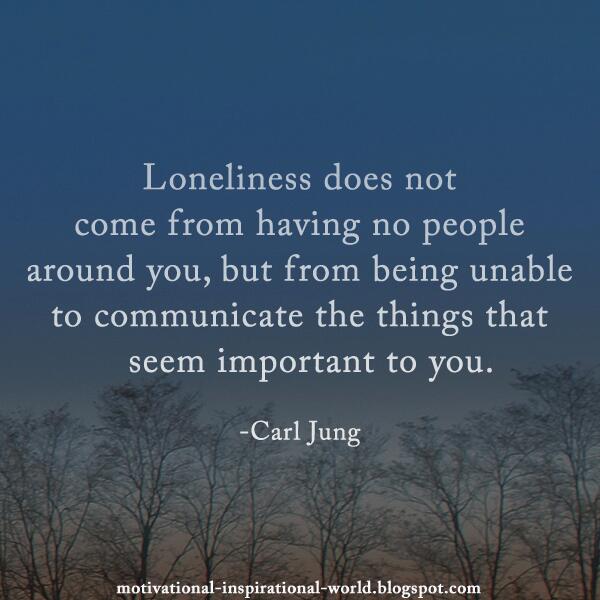 Carl Jung Quotes Loneliness