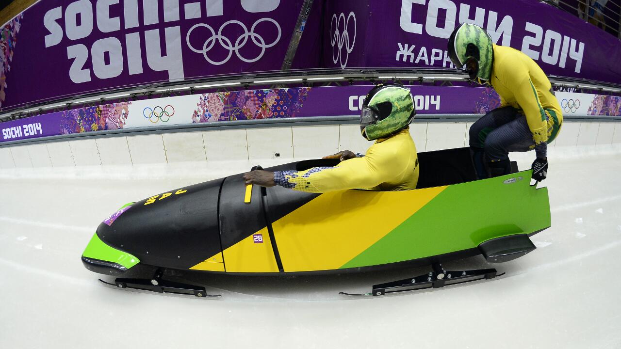 Jamaican Bobsled Helmet