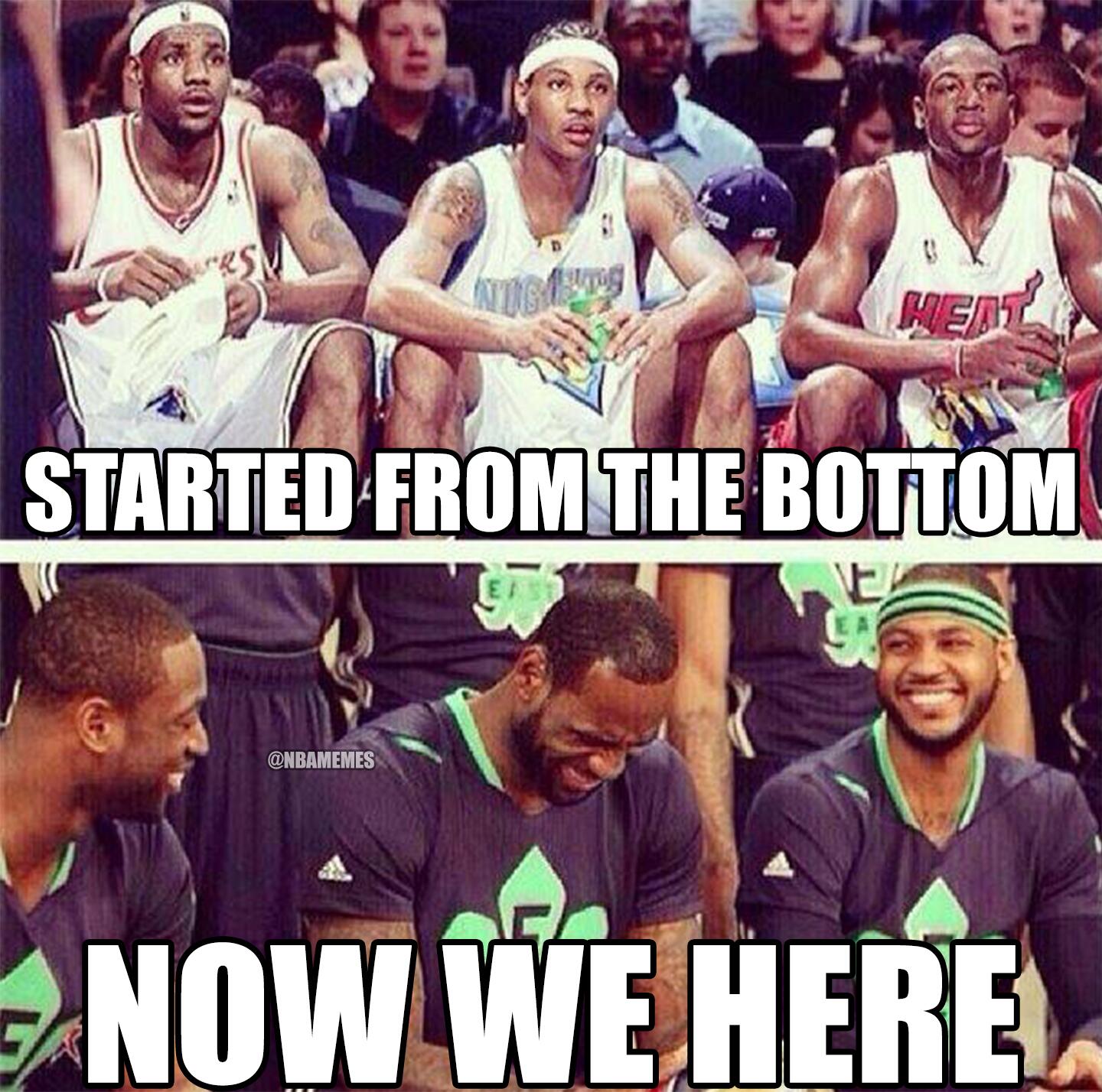 Started From The Bottom Meme Lebron James