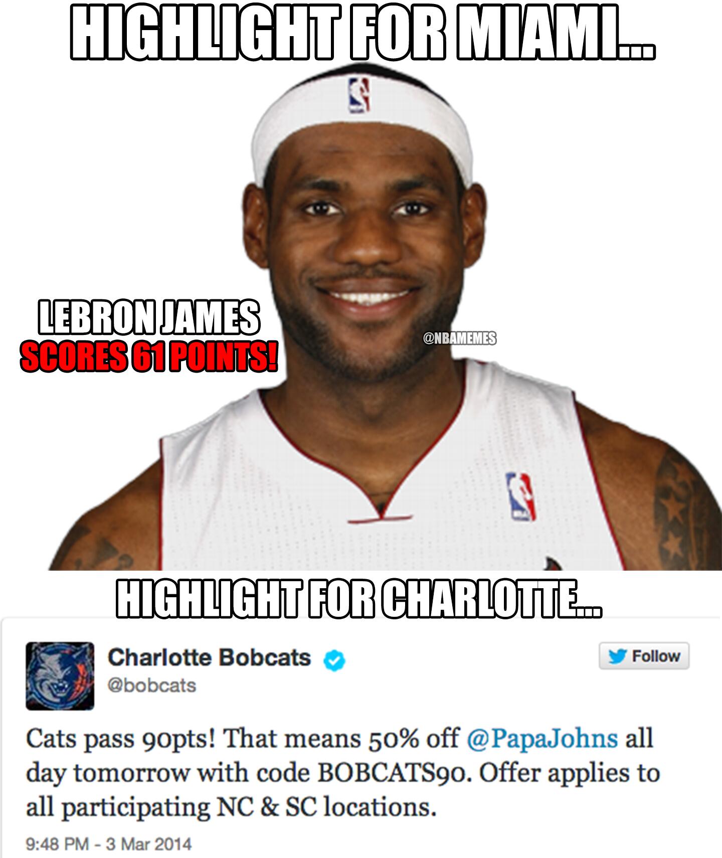 Meme Nba Bobcats