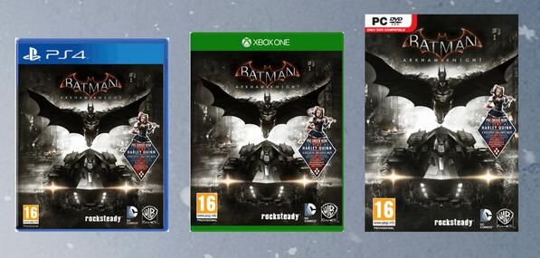 Batman: Arkham Knight Xbox One, PS4 and PC Box Art : r/batman