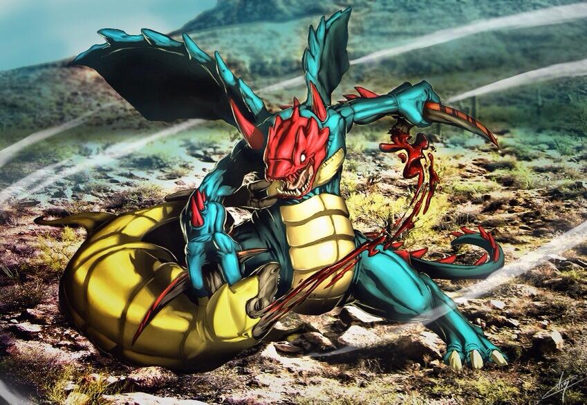 Pokemon Mega Druddigon