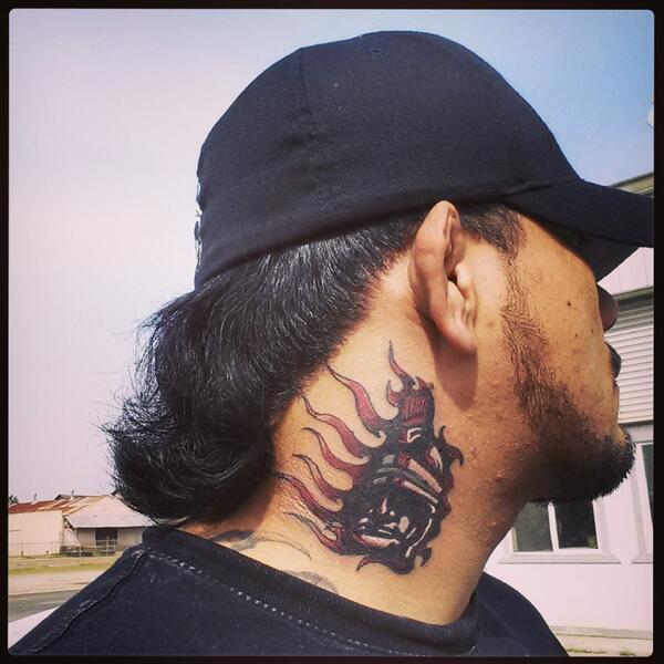 Poppies Martinez Gets Bellator Tat on His Neck | Sherdog Forums | UFC ...