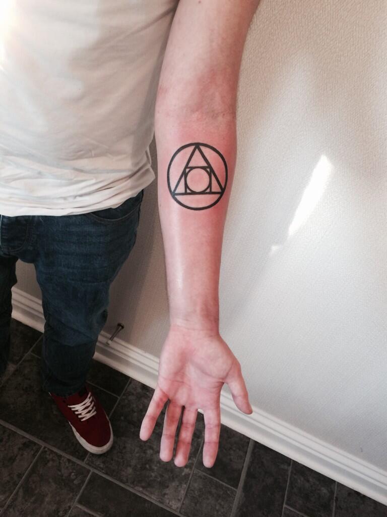 Alchemy Symbols Tattoo