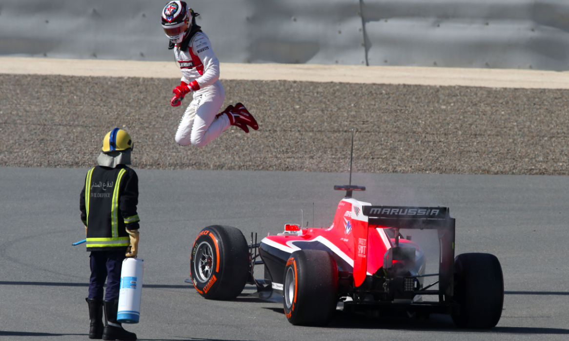 Piloto de F1 volando - Forocoches