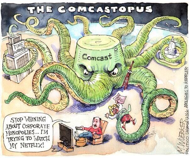 Monopoly Octopus Cartoon