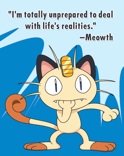 Pokemon Quotes Meowth