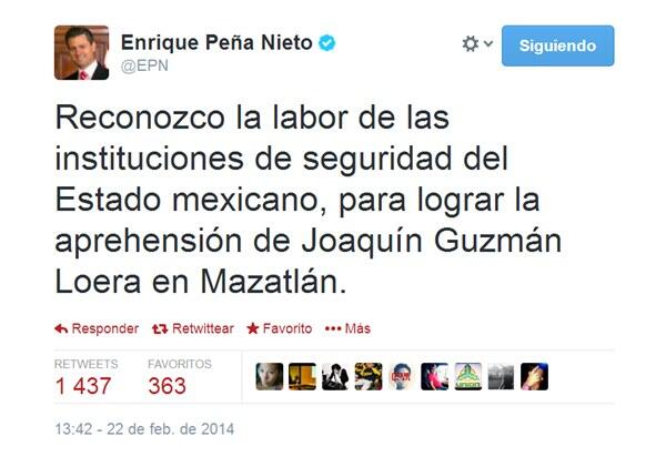 El Chapo Guzman Tweets