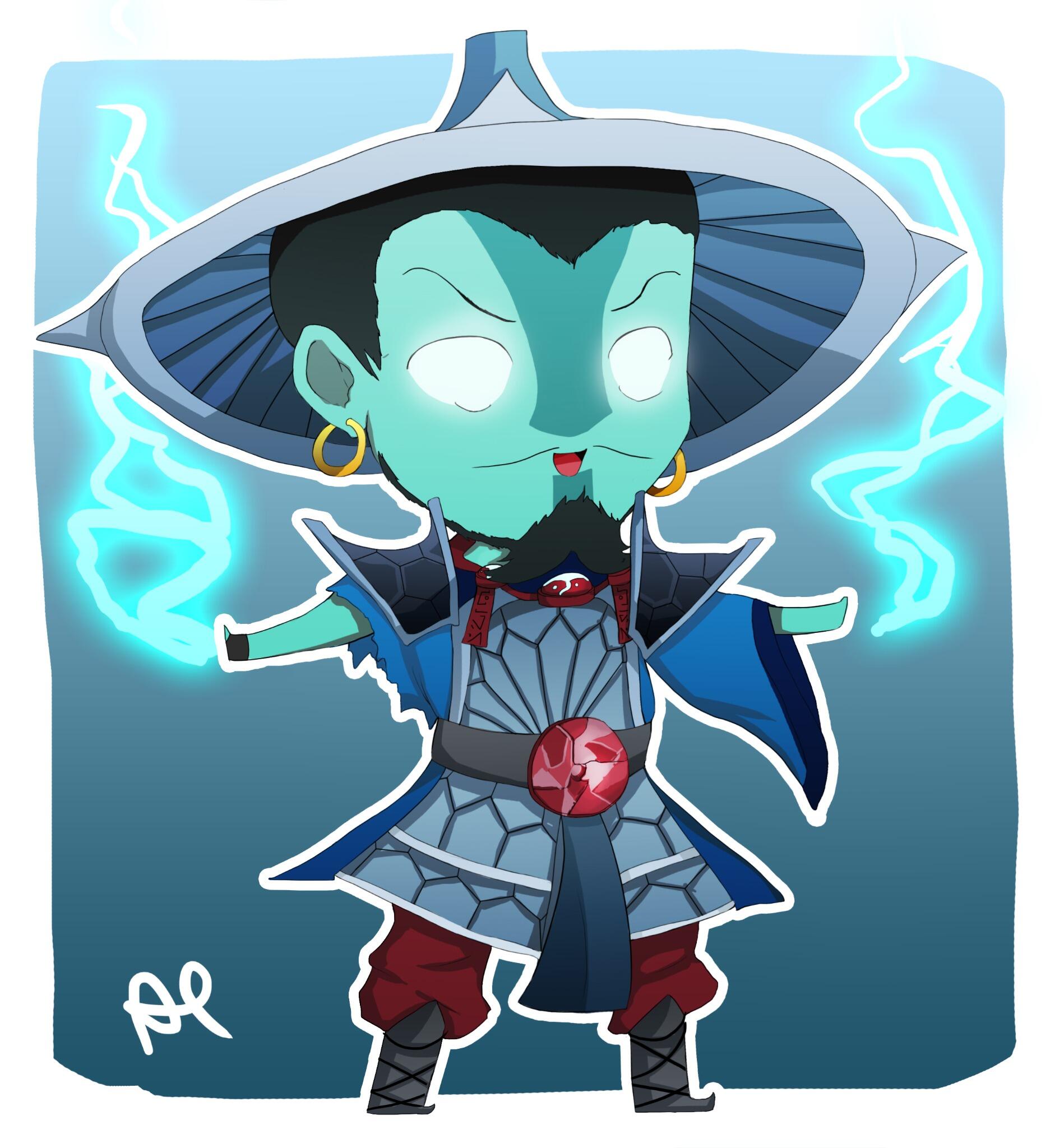 Storm Spirit Dota 2 Chibi