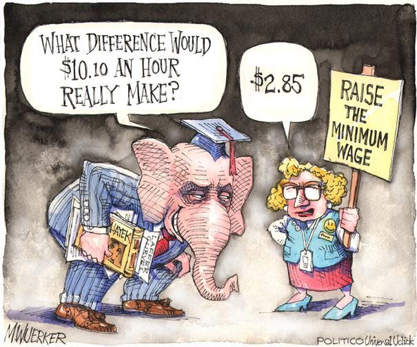 Minimum Wage Political Cartoons No More Protections | EDITORIAL