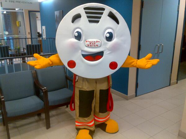 Smoke Detector Costume