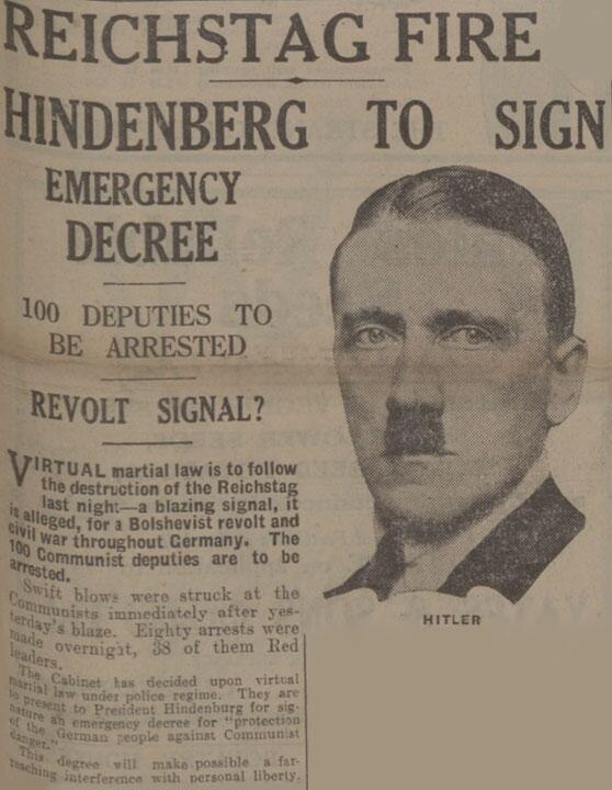 Reichstag Fire Decree