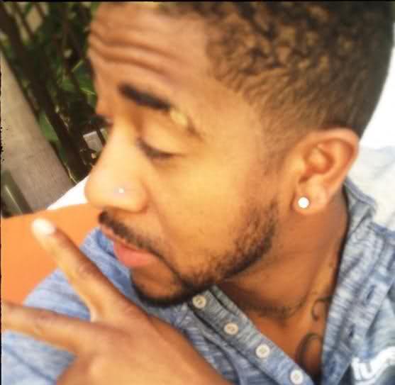 Chris Brown Nose Ring