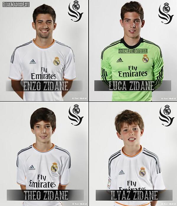 Hijo De Zinedine Zidane Real Madrid Hijo De Zinedine Zidane Real Madrid