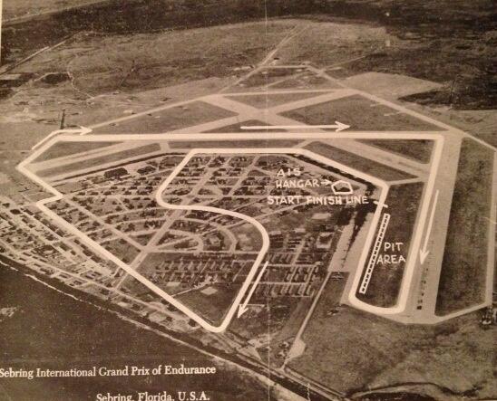 Sebring Raceway - Built on an former Military air base (airport ...