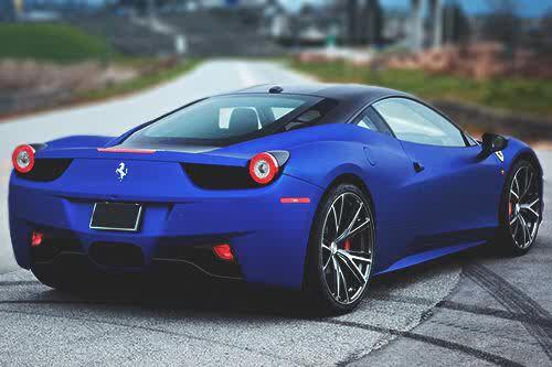 Ferrari 458 Matte Blue