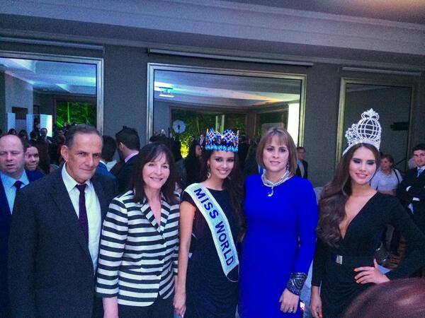 La ex Miss Mundo 1981, Pilin Leon integrada a las actividades de la Org ...