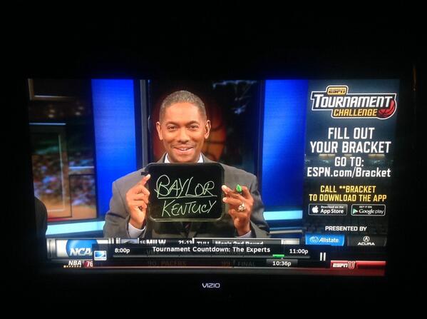 Adrian Branch channels his inner Chris Broussard