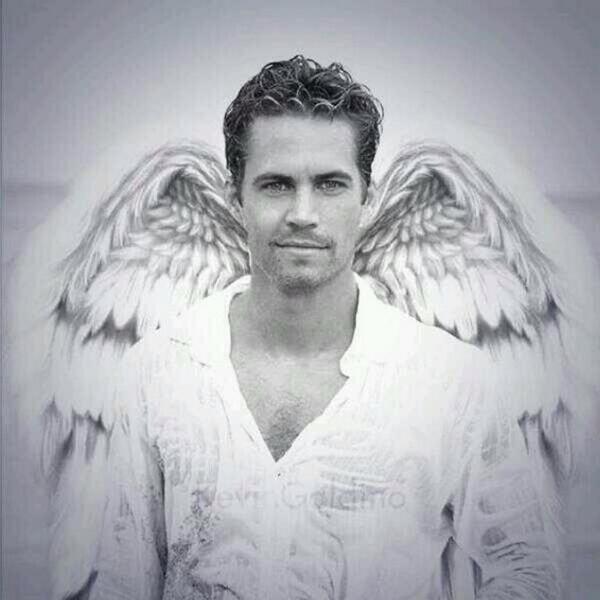 Paul Walker Drawing Angel