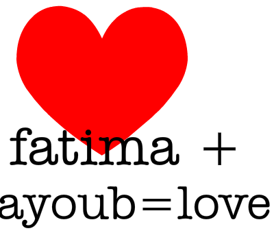 I Love Fatima Name