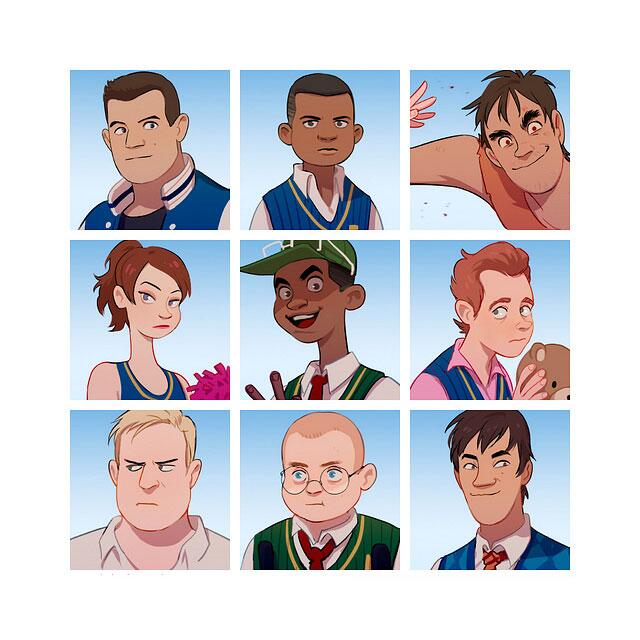 Bully Game Art