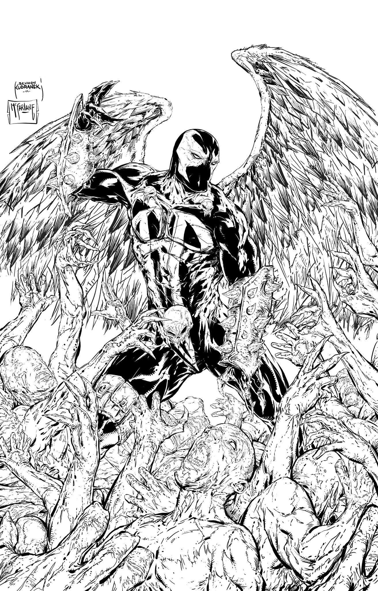 Angel Spawn Drawings