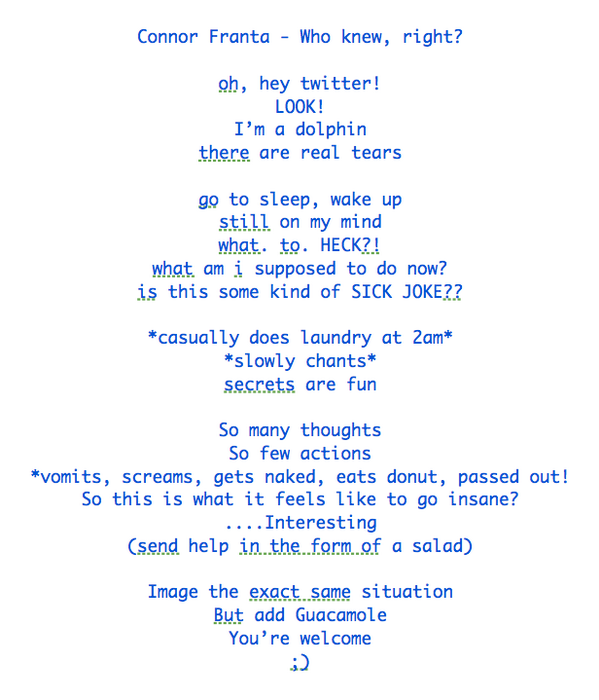 Inspirational Youtuber Poem