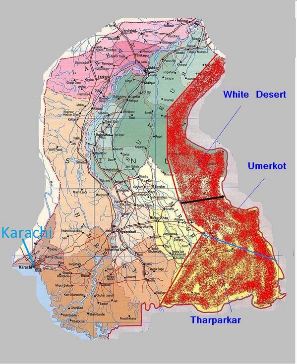 Thar Desert Map Pakistan Zip Code Map Determining Future Scenarios Of